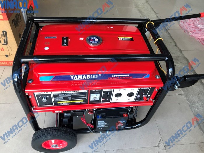 Máy Phát Điện Chạy Xăng 6Kw Yamabisi EC8000DXE | VINACOMM